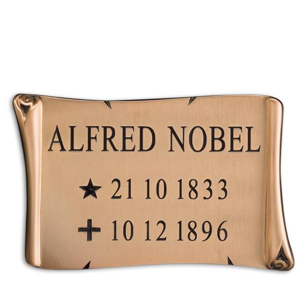 Pergamene commemorative in bronzo - Votive Art Italia